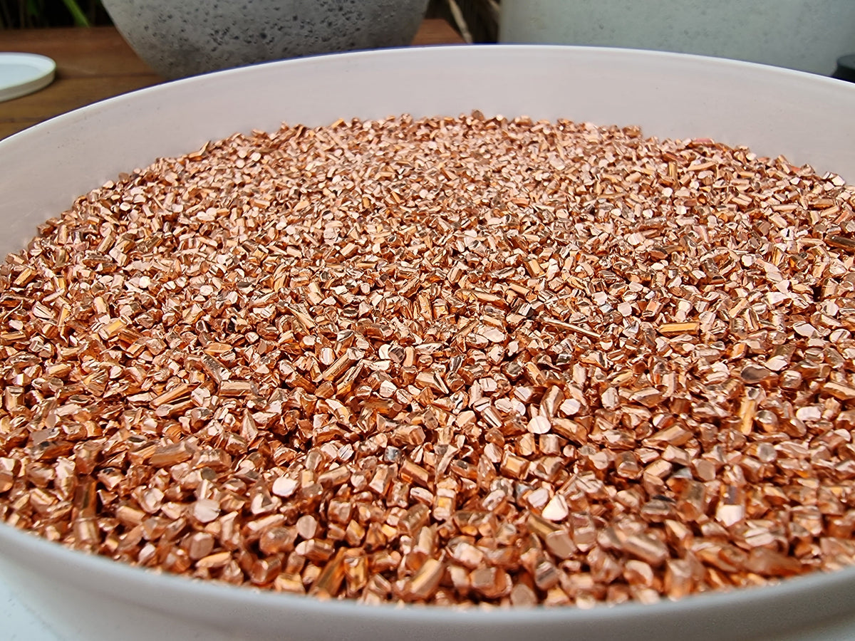 20kg Copper Granules - Huge Bucket of Copper!! 20000g of Copper Bullio ...