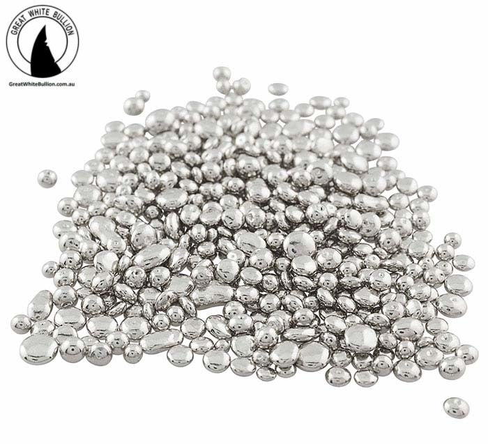Pure Silver Granules - .9999 Silver Bullion - 1g to 100g – Great White ...